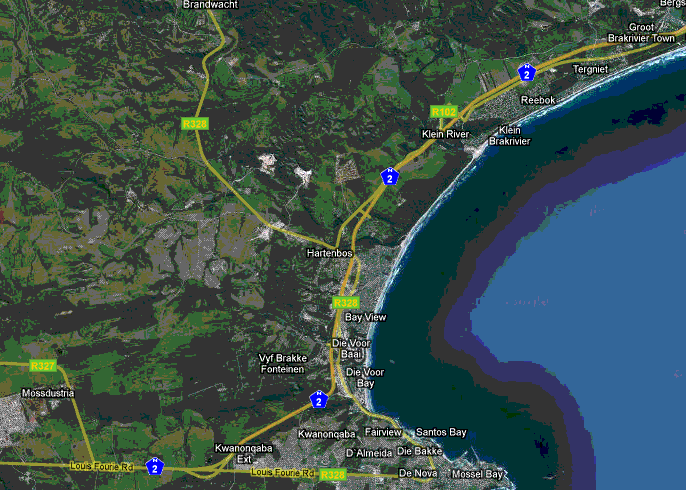 Hartenbos Self Catering Accommodation Roadmap